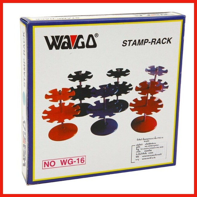(Mixed Colors) 1 Layer Rubber stamp hanger (10 Compartments) 2 Layers ...