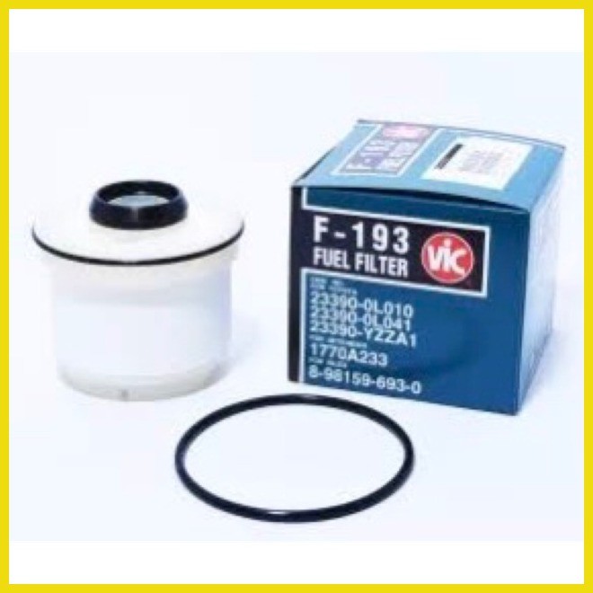 Original Vic fuel filter F-193 for Toyota Fortuner | Innova | Hilux ...