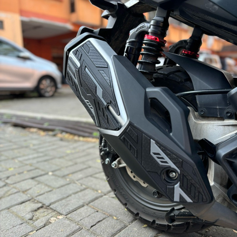 Honda Adv 160 Body Protector Muffler Exhaust Cover | Shopee Philippines