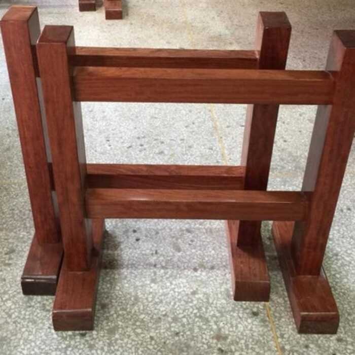 Special Stand Solid Wood Log Large Board Desk Easel Matching I-shaped ...