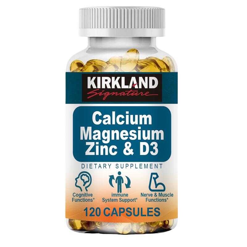 Calcium, Magnesium, Zinc + Vitamin D3 - Promotes Strg Bes Teeth ...