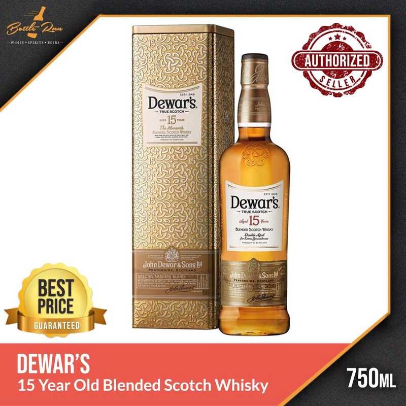 【Cod】Authentic Original Dewar's 15 Year Old Blended Scotch Whisky 750Ml ...