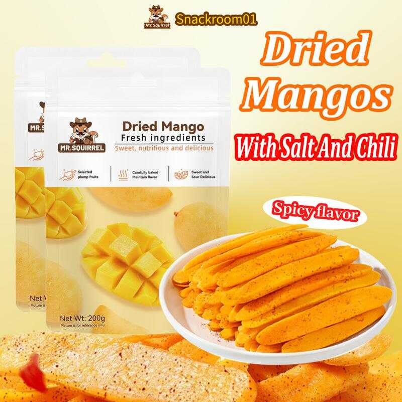 7D9 【Flash Sale】Mr Squirrel Dried Mango With Salt And Chili Spicy Dry ...
