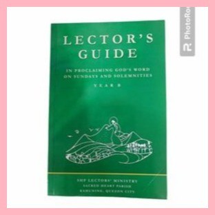 LECTOR'S GUIDE (YEAR B) | Shopee Philippines