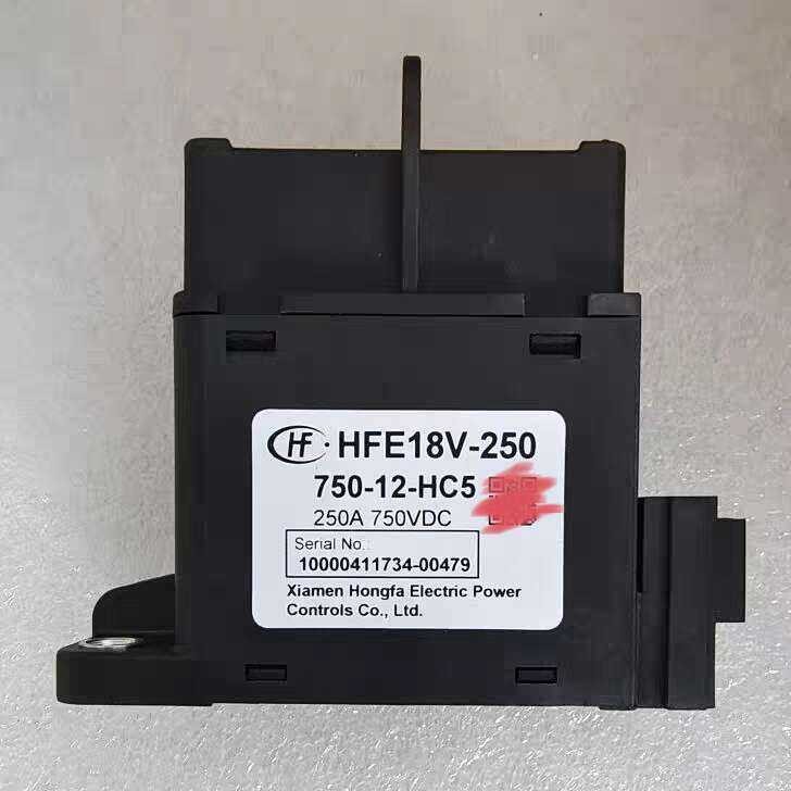 Hongfa High Voltage DC Contactor HFE18-250—750-12-HC5 750V 250A Relay ...