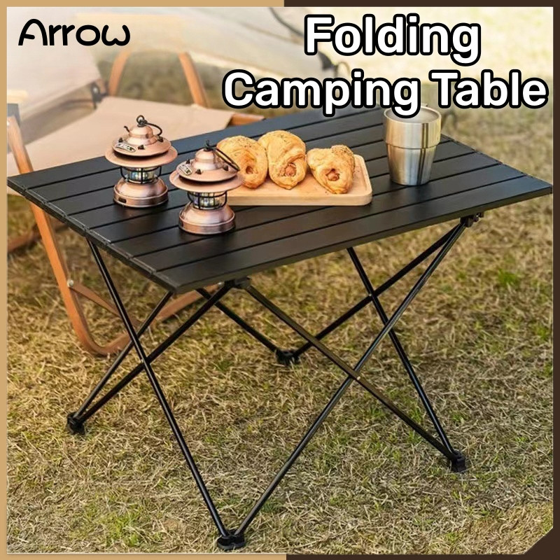 Arrow Folding Outdoor Portable High Strength Aluminum Alloy Table Multi ...