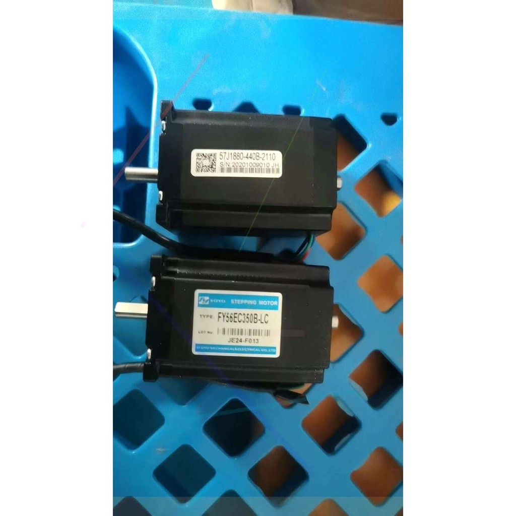 Dual Output Shaft 57 Stepper Motor Front 21-Back 10 Back with M4 ...