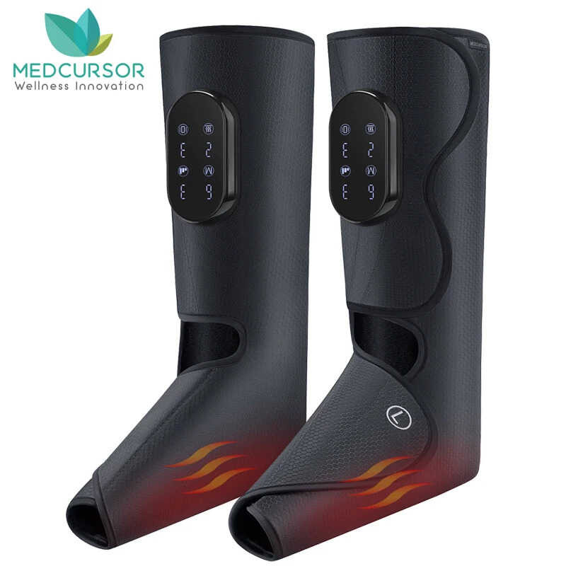 A Medcursor Foot Air Pressure Leg With Heat Promotes Blood Circulation ...