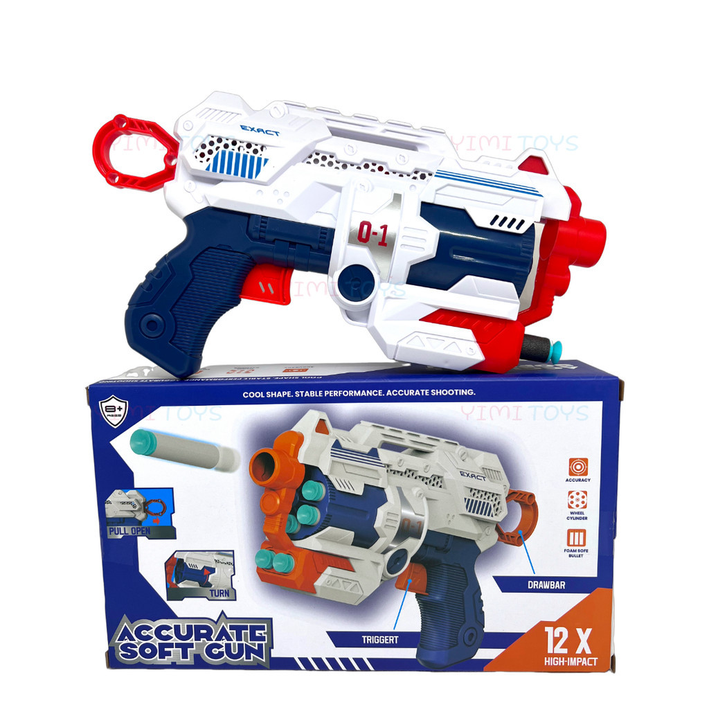 CH6-12 Soft Bullet gun toy With Free10+2 bullets | Shopee Philippines