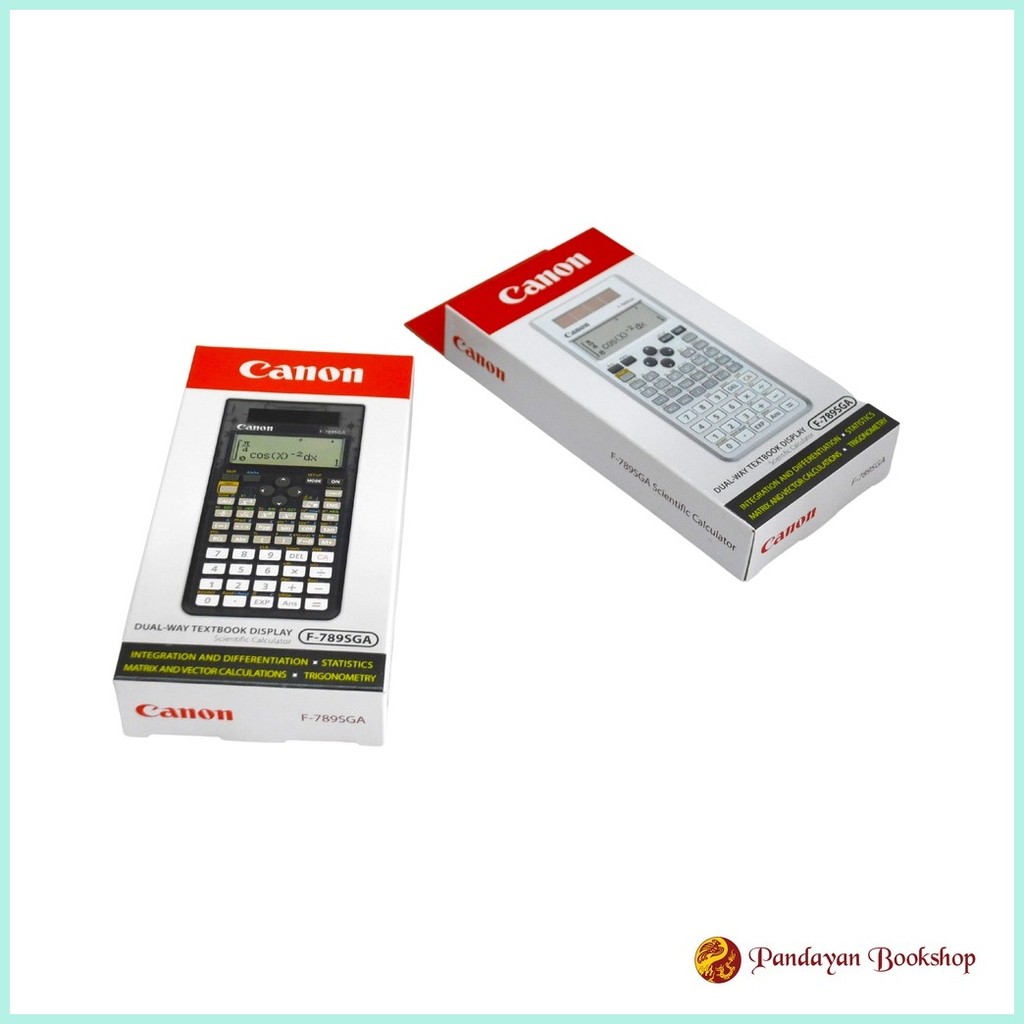 Canon F-789SGA Scientific Calculator (605 Functions And Features ...