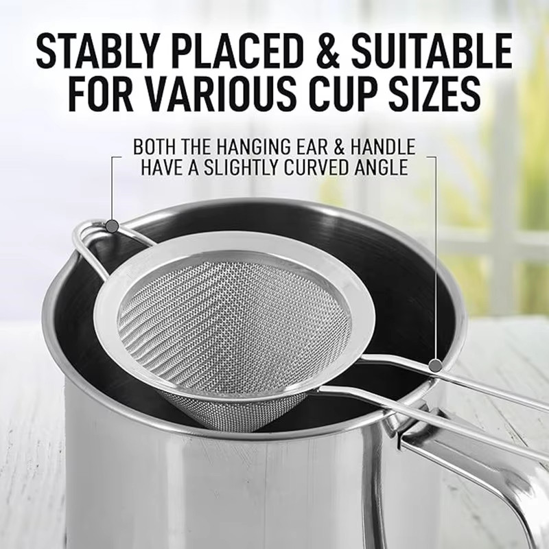 Fine Mesh Strainer 304 Stainless Steel Bar Strainer Small Conical Cone ...