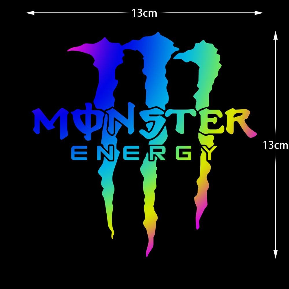 Ghost Claw Monster Motorcycle Sticker Reflective Waterproof Vinyl ...