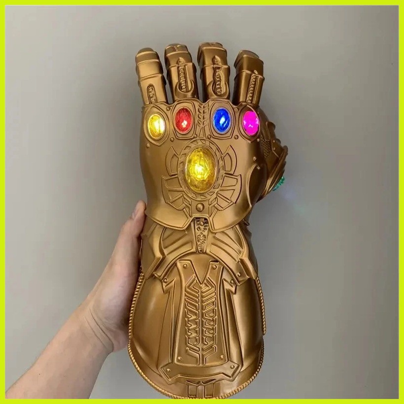 Marvel Avengers Thanos Gloves Iron Man Gauntlet Super Hero Weapon ...