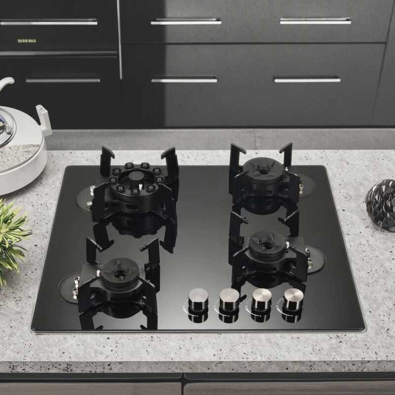 W Smart 4-Burner Gas Stove - Modern Built-In/Table Top Cooop For ...