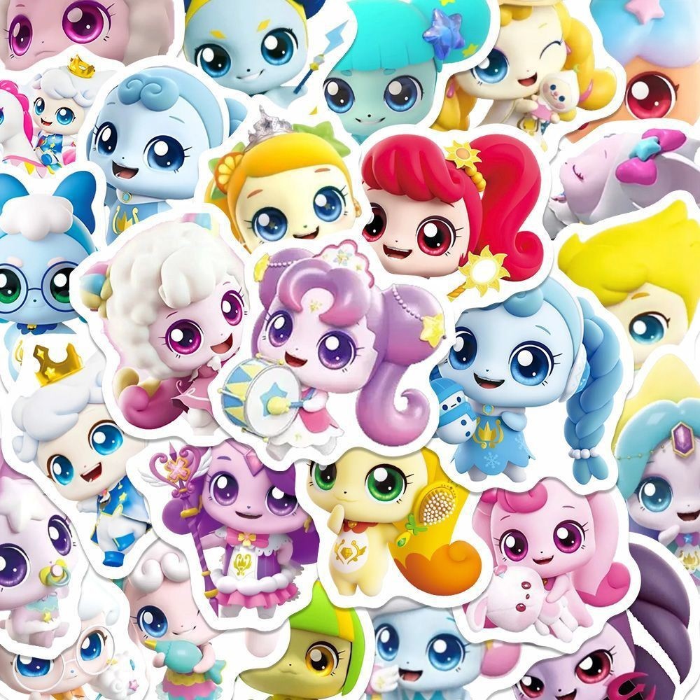80PCS Catch! Teenieping Stickers - Cute Q Version Waterproof Decals for ...