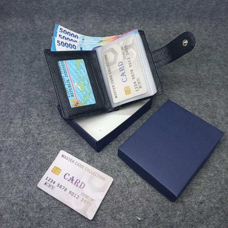 Atm Card Wallet Genuine Cow Leather Card Wallet ATM Card Wallet ...