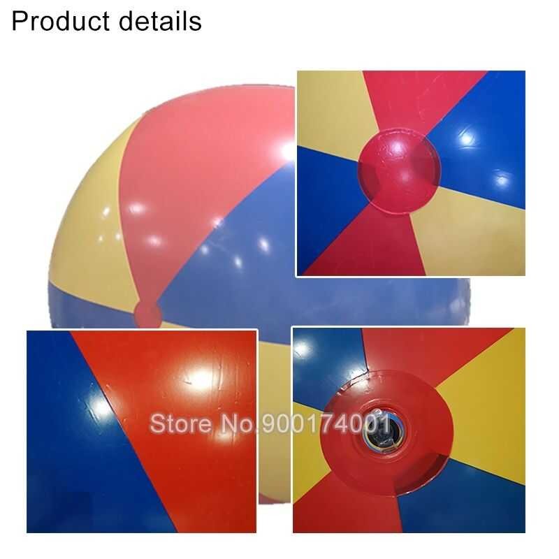 130Cm/150Cm/200Cm Giant Inflatable Beach Ball Large Three-Color ...