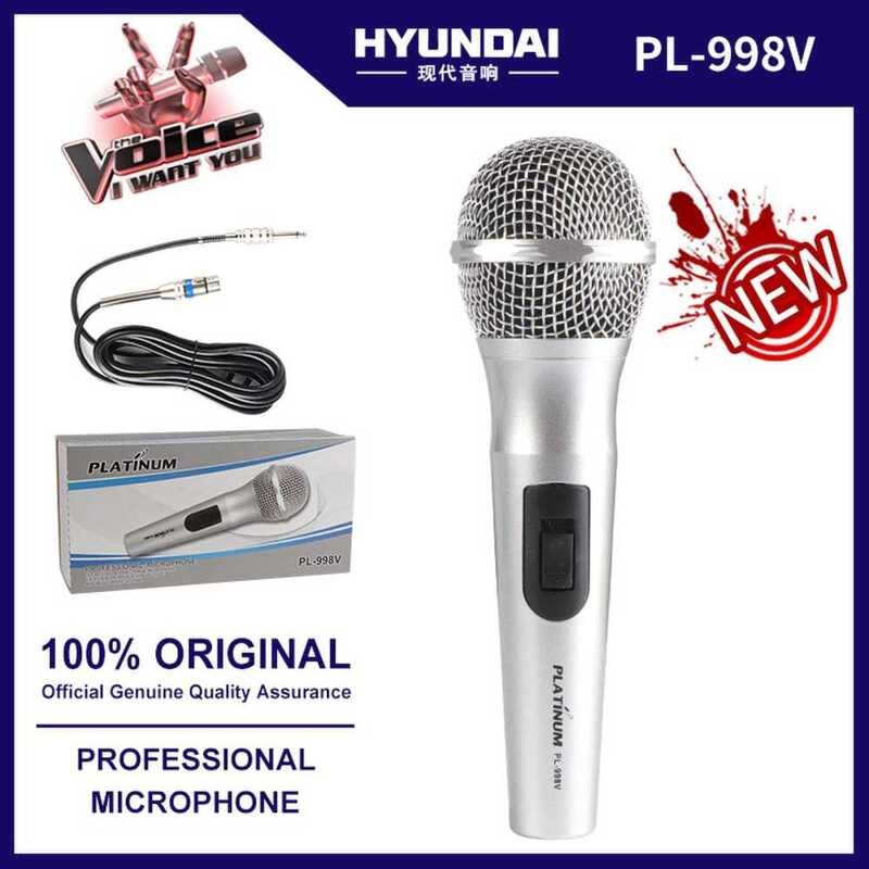 Heavy Duty Quality PLATINUM DYNAMIC MICROPHONE FOR 10 METER WIRE Pl ...