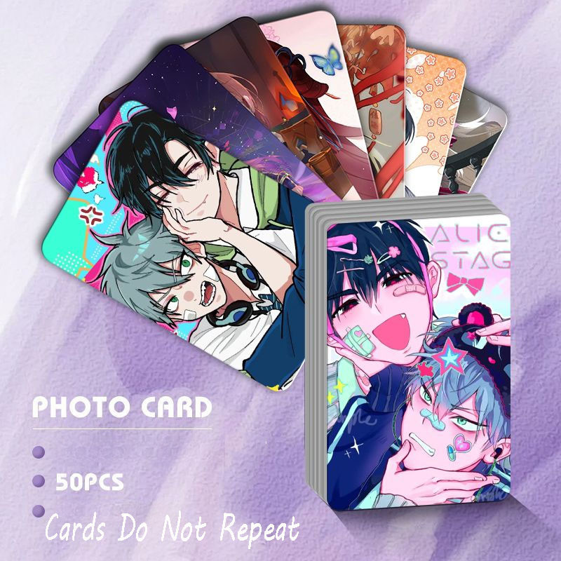 Anime Card Alien Stage Photocard Ivti Pendant Alien Stage Lomocard with ...