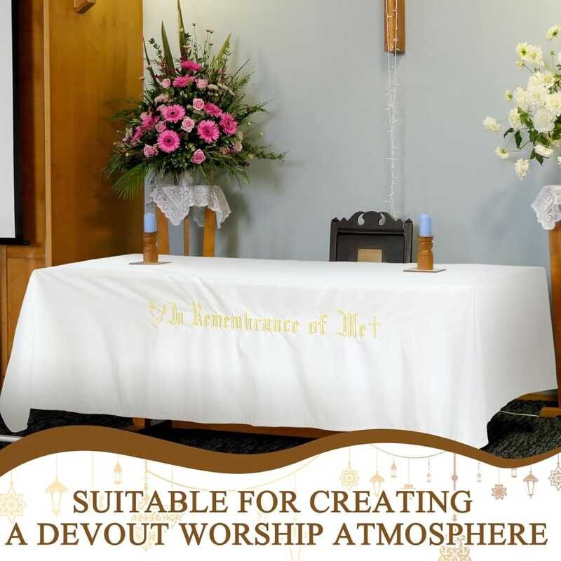 Large In Remembrance Of Me Altar Frontal 88.2X52in Holy Communion Table ...