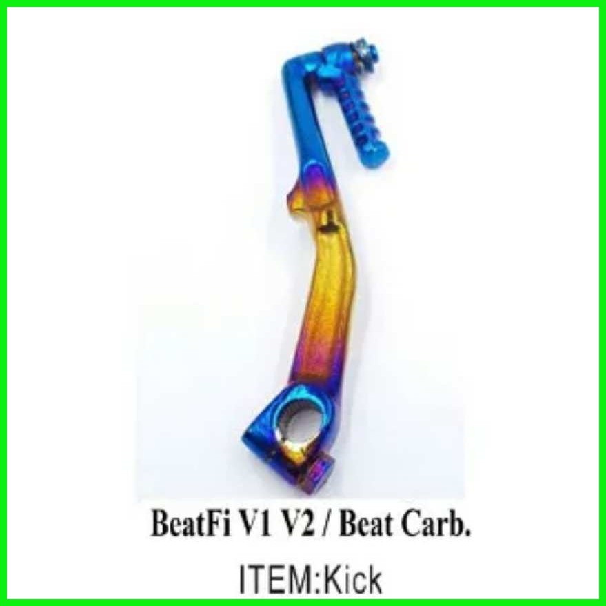 Motorcycle Kick Starter For Beat Fi V1 V2 / Beat Carb. (Gold / Gold ...