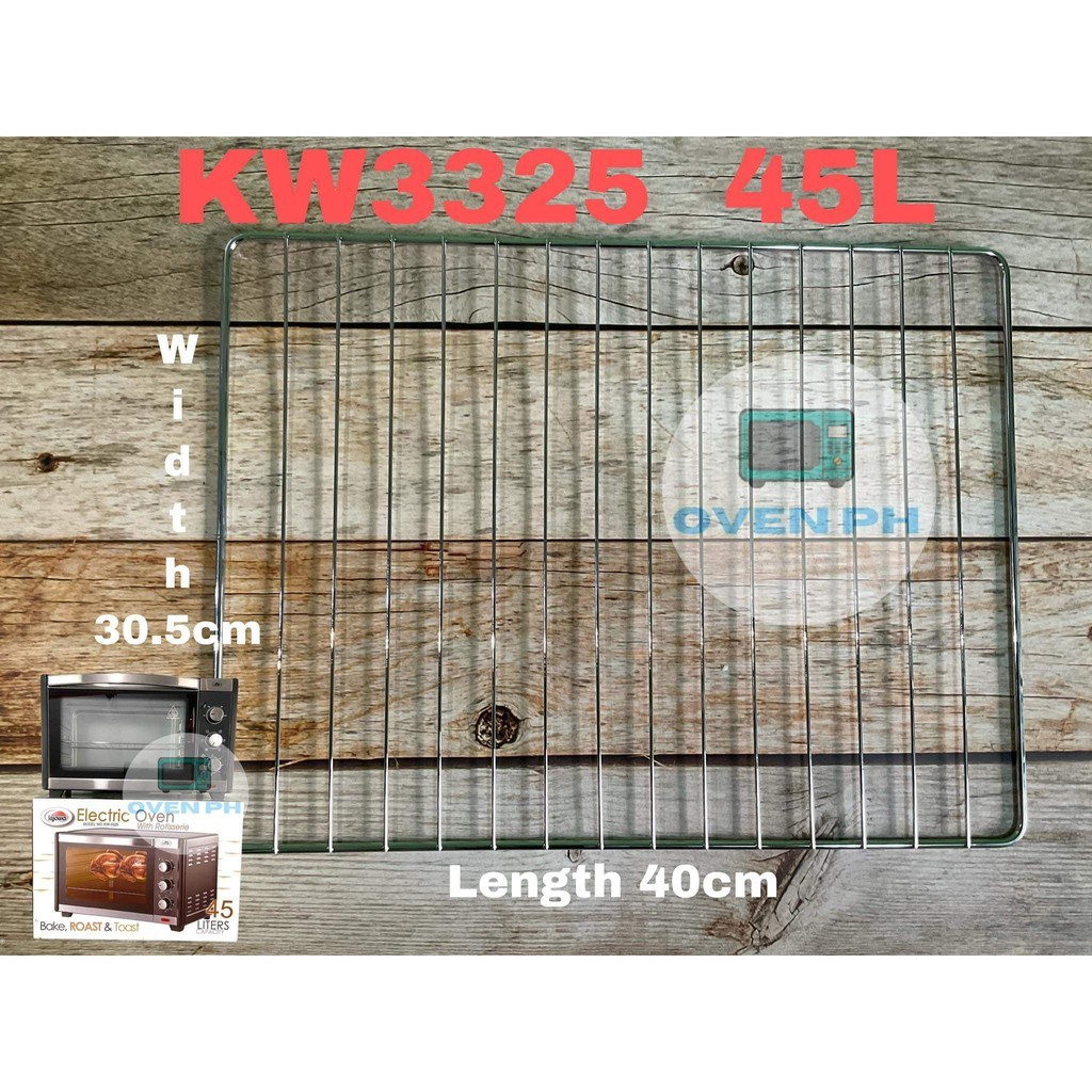 WIRE RACK ( EXTRA WIRE GRILL FOR KYOWA ELECTRIC OVEN)100L, 80L,60L,45L,35L Stainless 304 Heavy ...