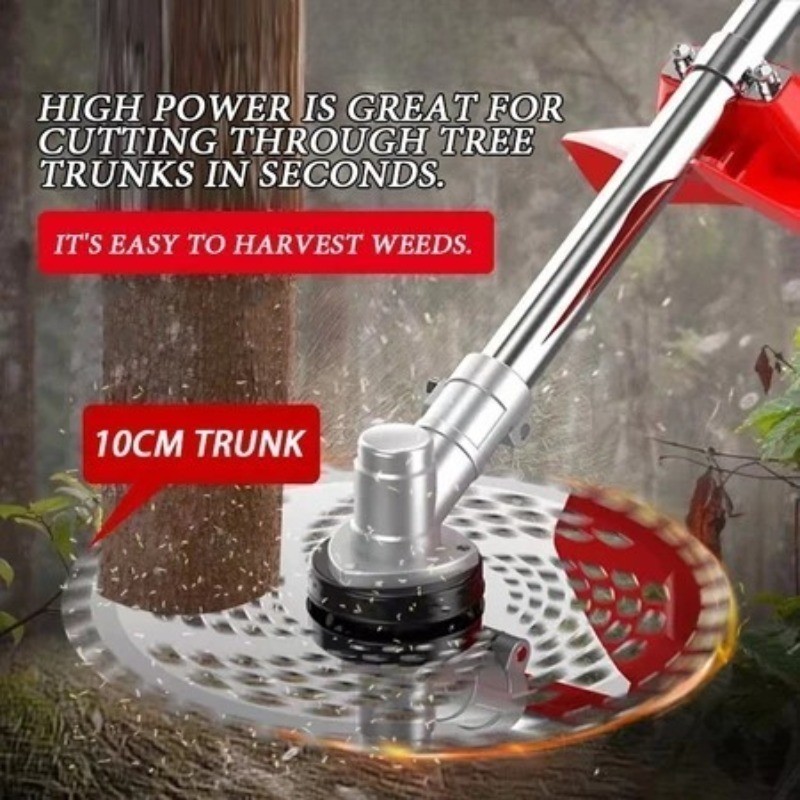 GX35-Lawn Mower 58CC 1500W Powerful Cordless Grass Cutter 4 Stroke ...