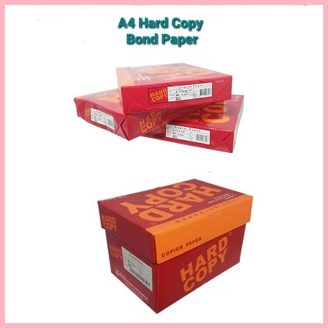 500 Sheets A4 Size Hard Copy Bond Paper Multi-purpose Paper 70GSM ...