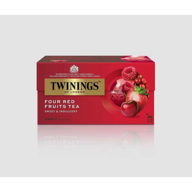 Twinings Four Red Fruits 25 Teabags | Shopee Philippines