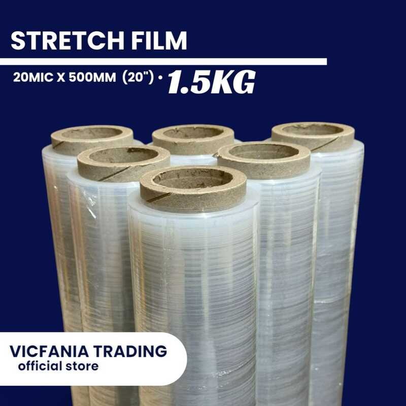 Stretch Film 500Mm X 1.5Kg Jack / Cling Wrap 18E | Shopee Philippines