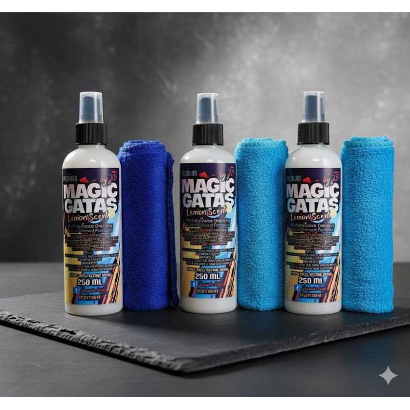 Magic Gatas 250Ml Original With Free Micro Fiber Cloth/ Motorcycle Wax ...