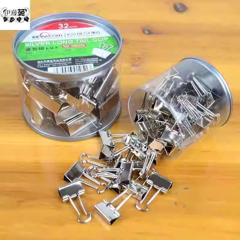 ☑♥ Stainless Steel Long Tail Clips Silver Dovetail Clips Metal Phoenix ...