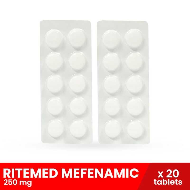 RITEMED Mefenamic 250Mg X 20 Tablets (Anti - Iammatory), Acid ...