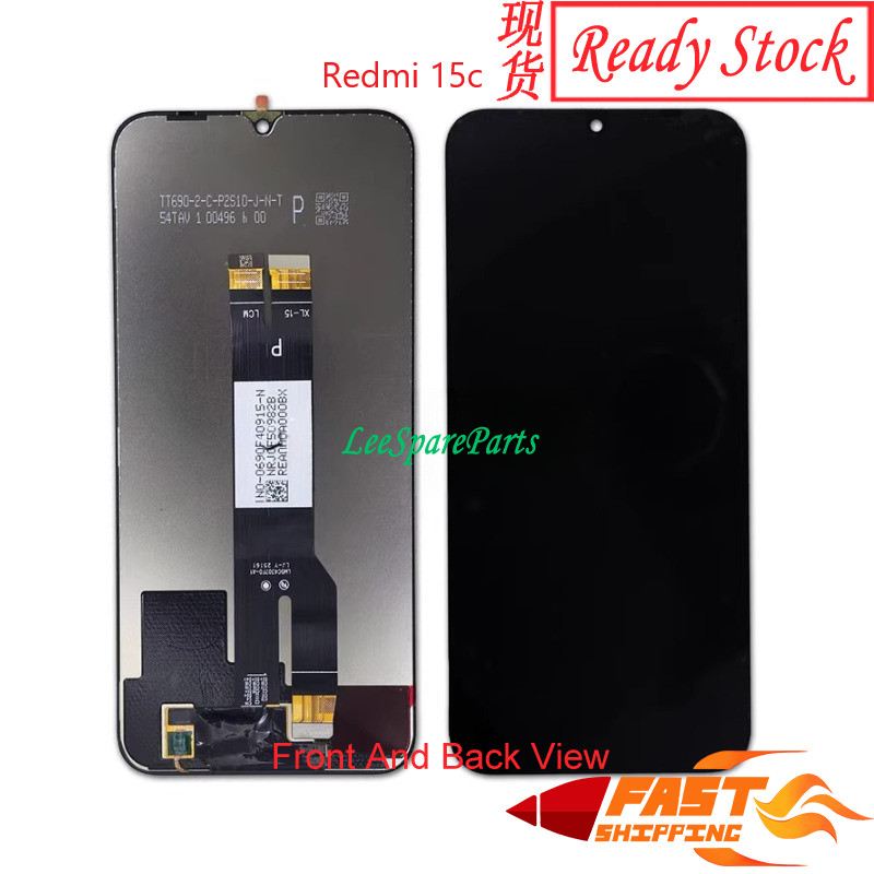Compatible Redmi 15 / Redmi 15c Full Set LCD Display Touch Screen ...