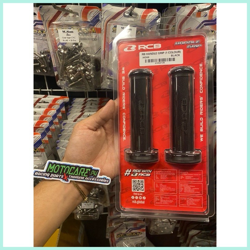 ORIGINAL RCB HANDLE GRIP HG55 HG66 HG77 NAGAMAKI UNIVERSAL ( Motorcycle ...