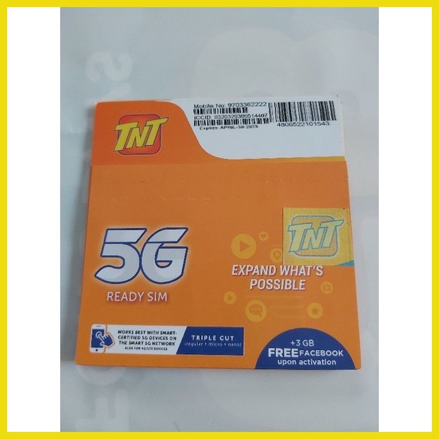 TNT 5G ready sim special number | Shopee Philippines