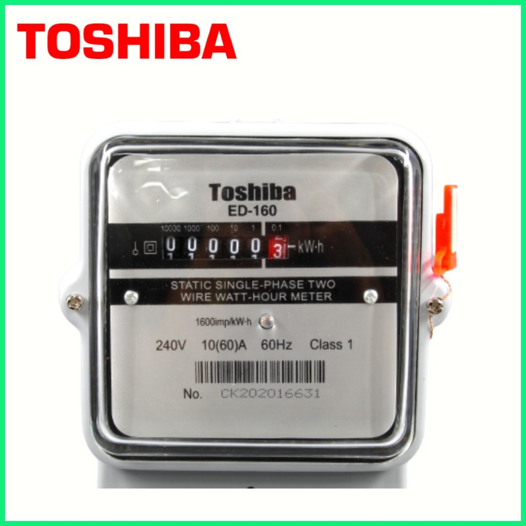 Electric Sub Meter Digital Kilo Watt Hour Meter 60Amp ED-160 high ...
