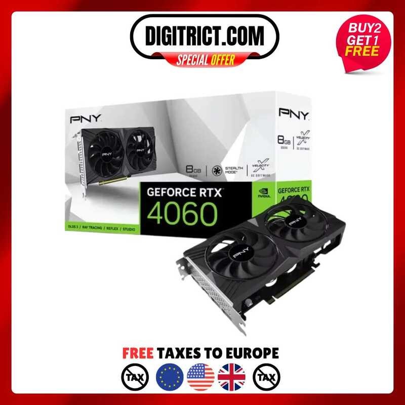 Yy 2024 USED Geforce RTX 8Gb Gaming VERTO Graphic Card Gddr6 Nvidia ...