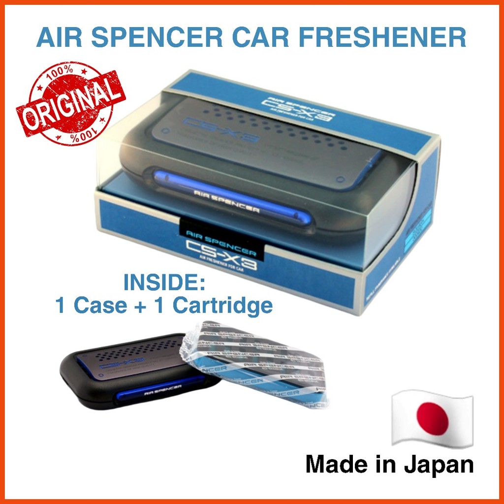 AIR SPENCER Air Freshener for Car CS-X3 Squash Lime Soda Made in Japan ...