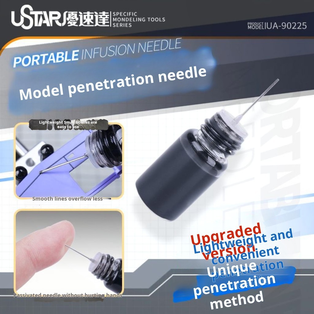 Ustar Mini Model Panel Lining Needle with Lining Fluid User-Friendly ...