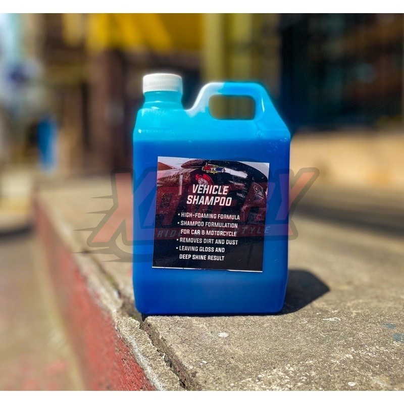 Xavery Detailing Premium Vehicle Shampoo (BLUE) with Carnauba Wax - 1 ...