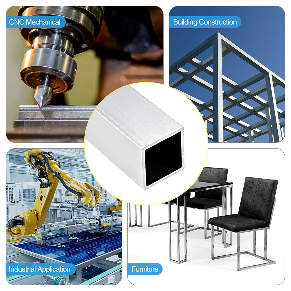 304 Stainlesss Steel Structural Square Tube - 10-40mm, 1mm Thick ...