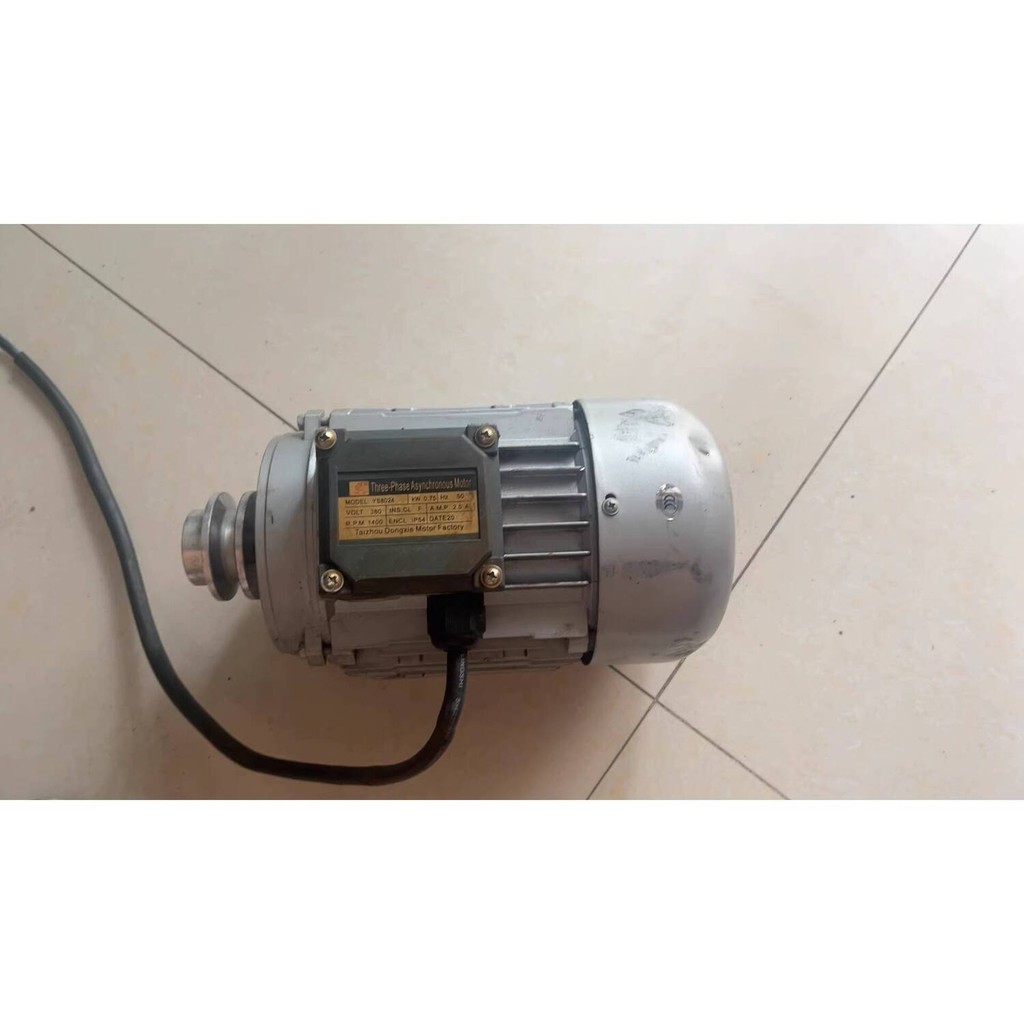 Aluminum Shell Three-phase Motor 750 Watts 4 Poles 1400 RPM Condition ...