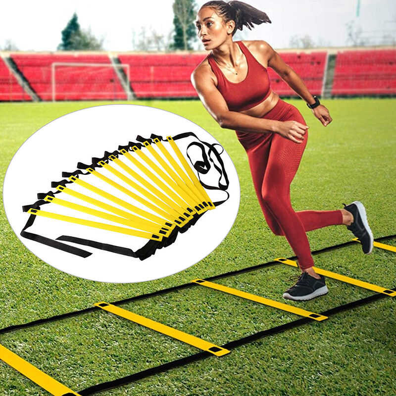 Football Tools Basketball Fiess Agility Outdoor Speed Training Rope ...