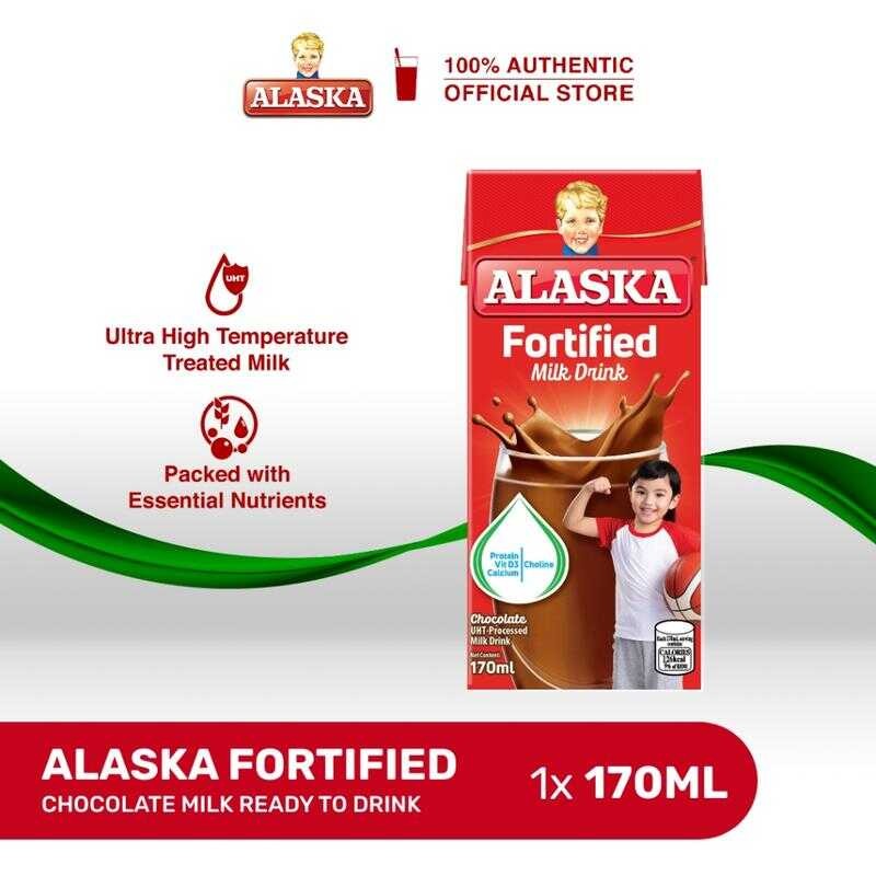 Alaska Choco Milk Drink 185Ml 43E | Shopee Philippines