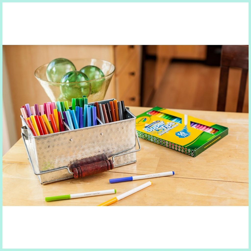 Crayola Super Tips Washable Markers | 50 Color 100 Colors | SuperTips ...