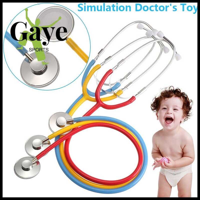 GS Simulation Role Play Kids Doctor's Toy Plastic Stethoscope Doctor ...