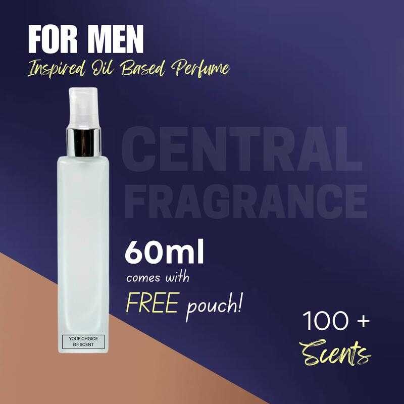 60ml- Oil Based Perfume for MEN by CENTRAL FRAGRANCE ( Eau De Parfum ...