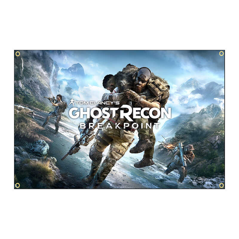 Tt 3Jflag 90X150cm Ghost Recon Flag PC Game Background War Action ...