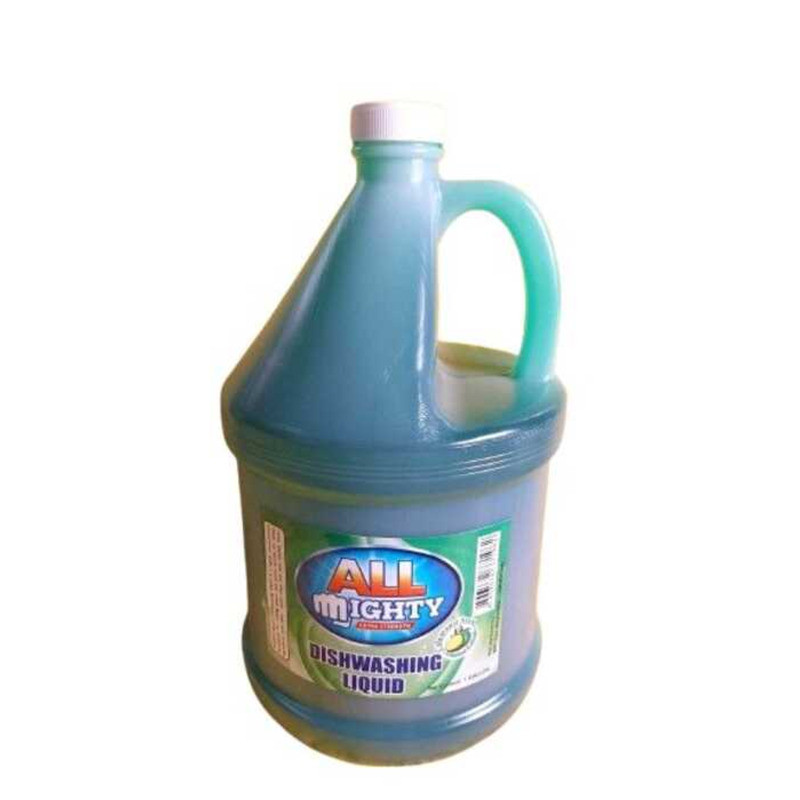 ALL MIGHTY EXTRA STRENGHT Dark Green Dishwashing Liquid With Grease ...
